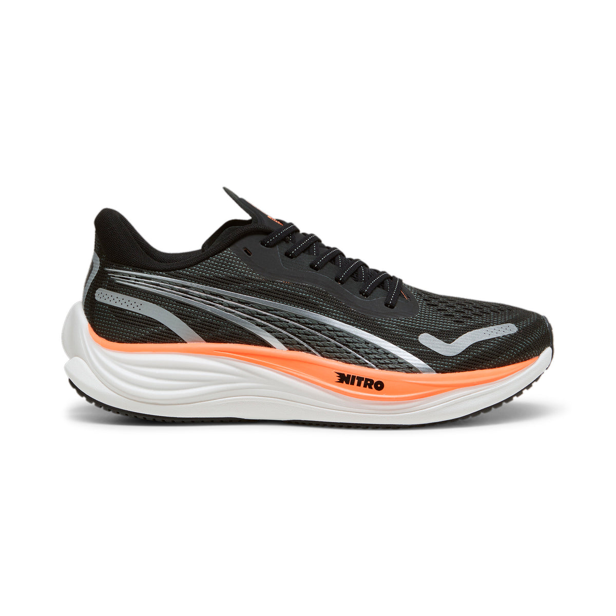 Puma Velocity Nitro 3 | Puma Black/Puma Silver/Neon Citrus | Men's ...