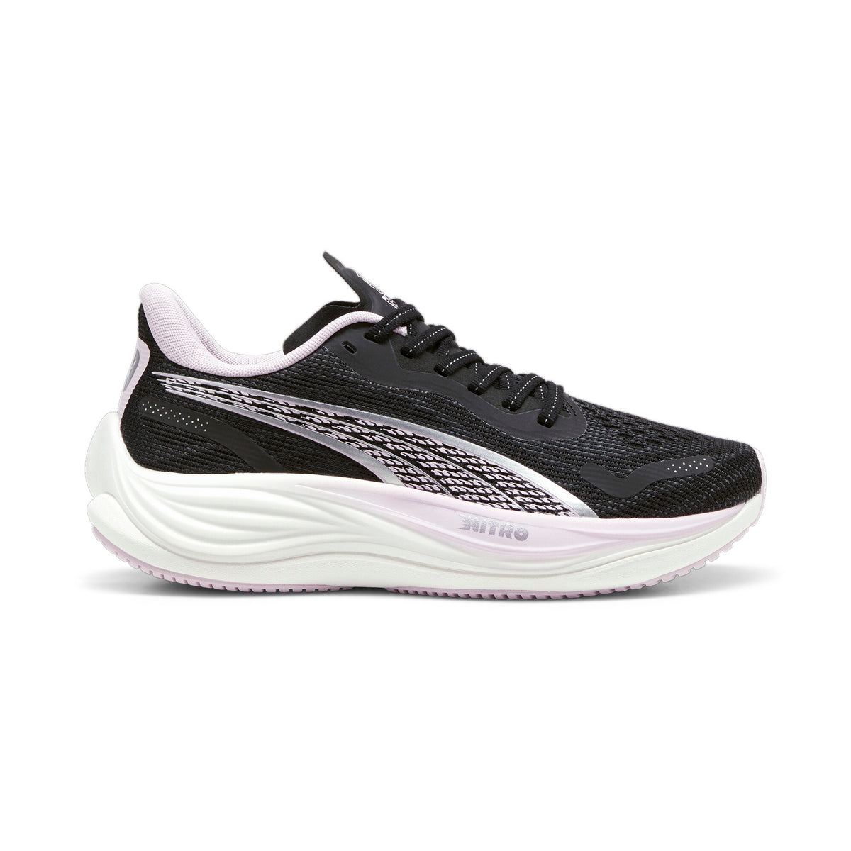 Puma Velocity Nitro 3 | Puma Black/Puma Silver/Grape Mist | Women's ...