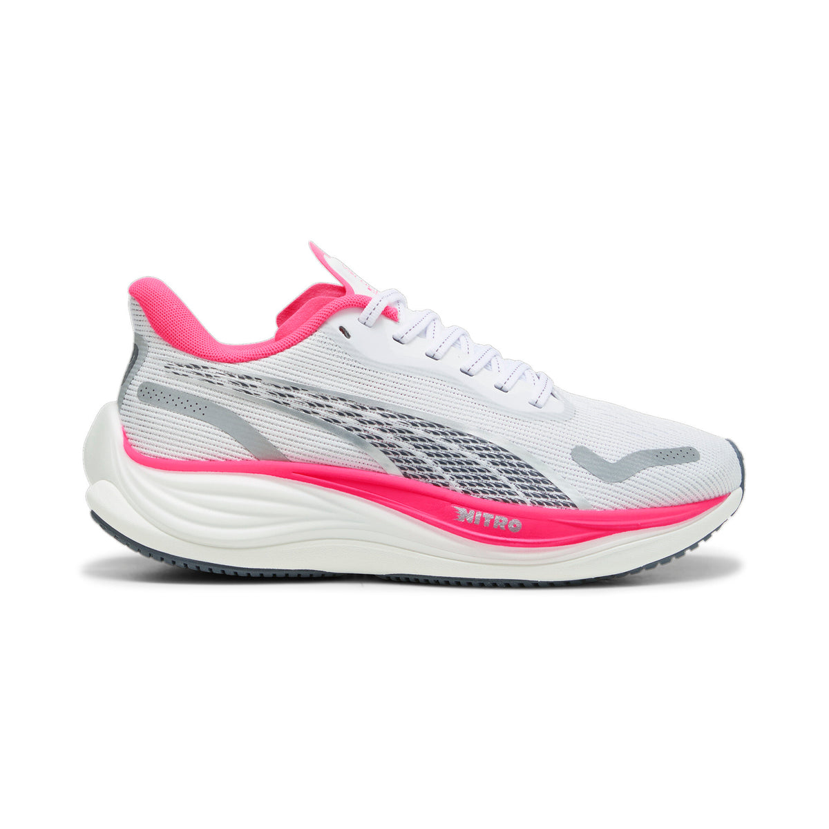 Puma Velocity Nitro 3 | Puma White/Sunset Glow | Women's Neutral ...