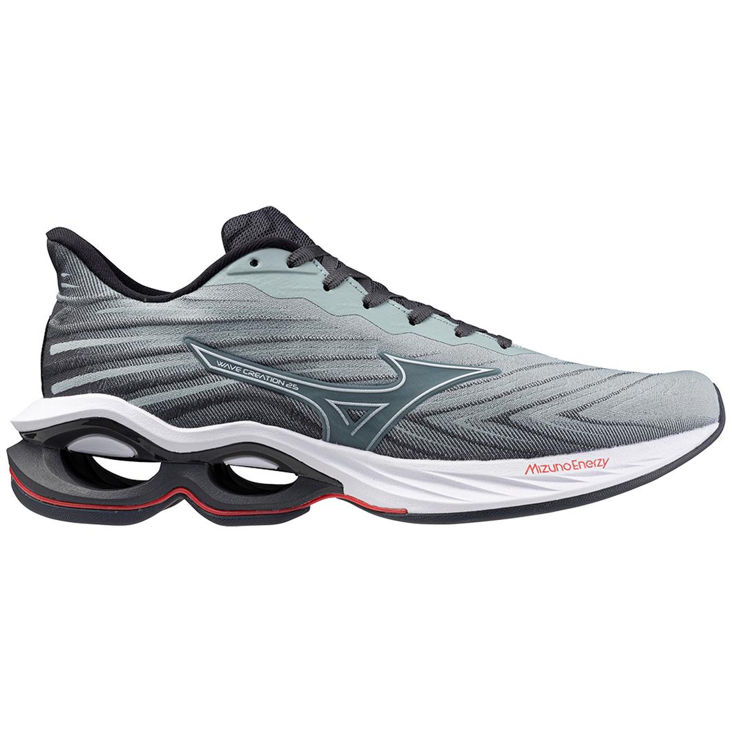 Mizuno Wave Creation 25 SSW - Grey Mist/White – Athletic Annex