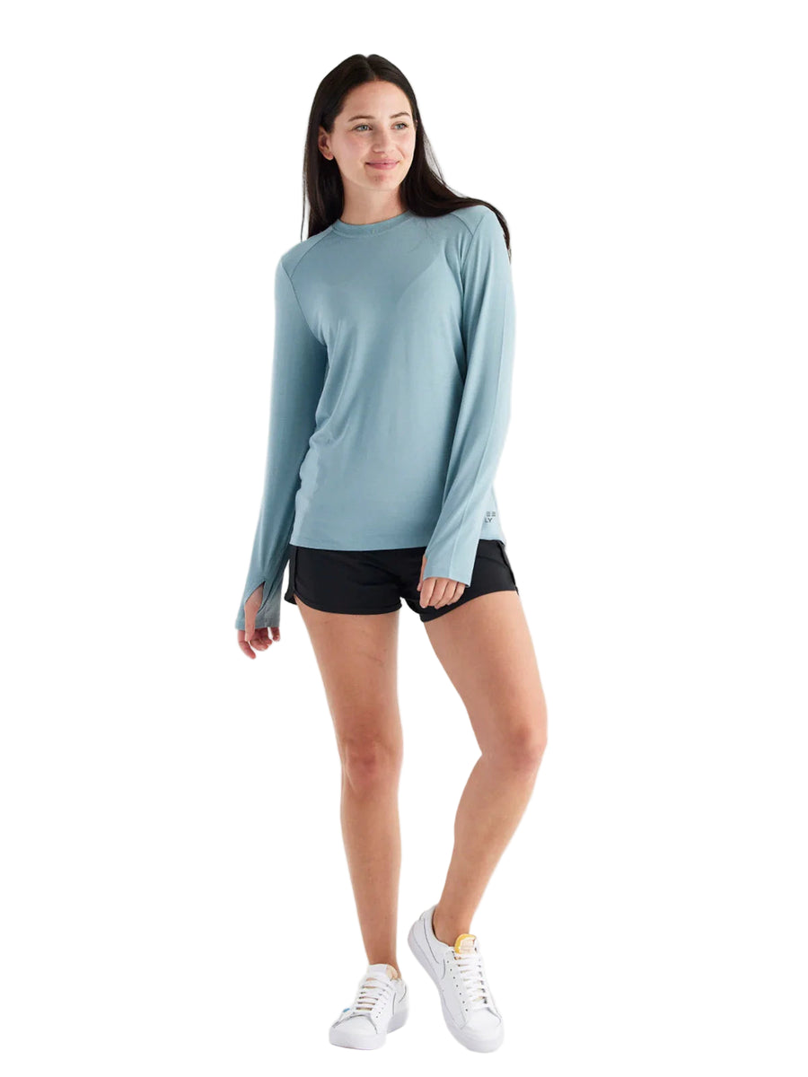 Free Fly Bamboo Shade Long Sleve II | Women's Activewear Long Sleeve ...