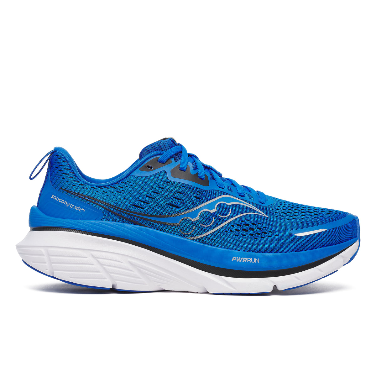 Saucony Guide 18 | Skydiver/Black | Men's Stability Running Shoesing ...