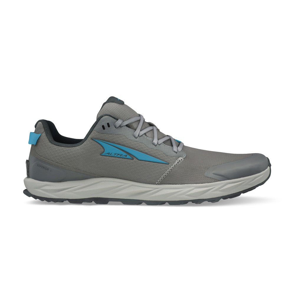 Altra Superior 6 | Gray | Men's Trail Running Shoes – Athletic Annex