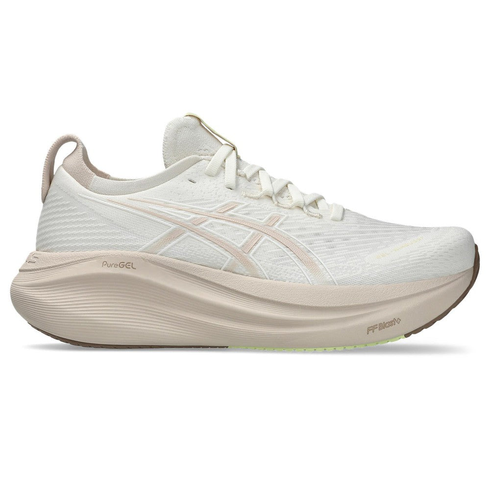 Asics Gel-Nimbus 27 | Cream/Mineral Beige | Women's Neutral Running ...