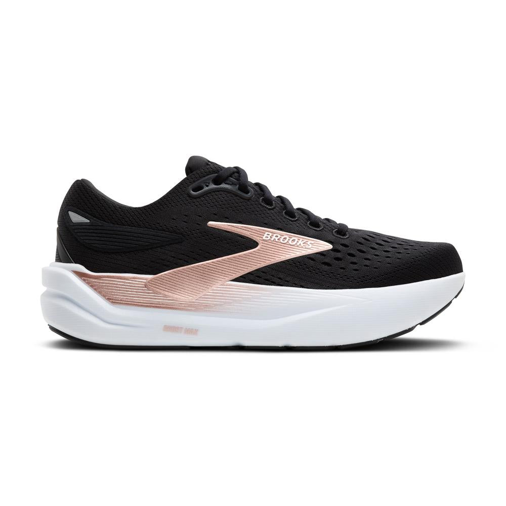 Brooks Ghost Max 3 | Black/Black/Rose Gold | Women's Cushioned Running ...