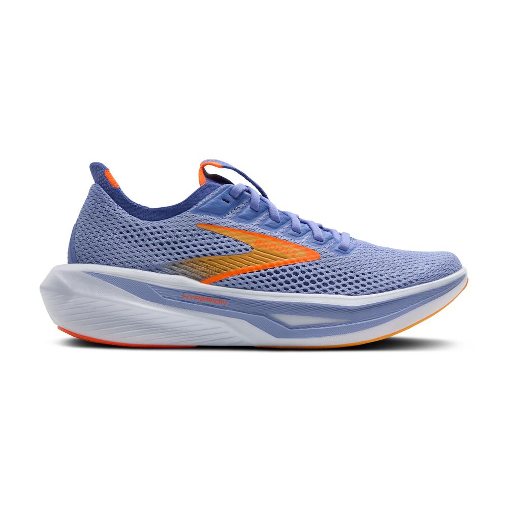 Brooks Hyperion 3 | Blue Heron/Orange/White | Women's Energetic Running ...