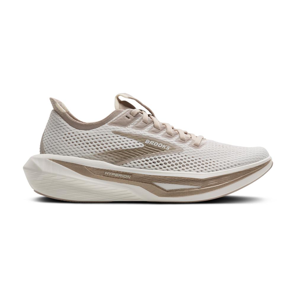 Brooks Hyperion 3 | Coconut/Bronze/Mushroom | Women's Energetic Running ...