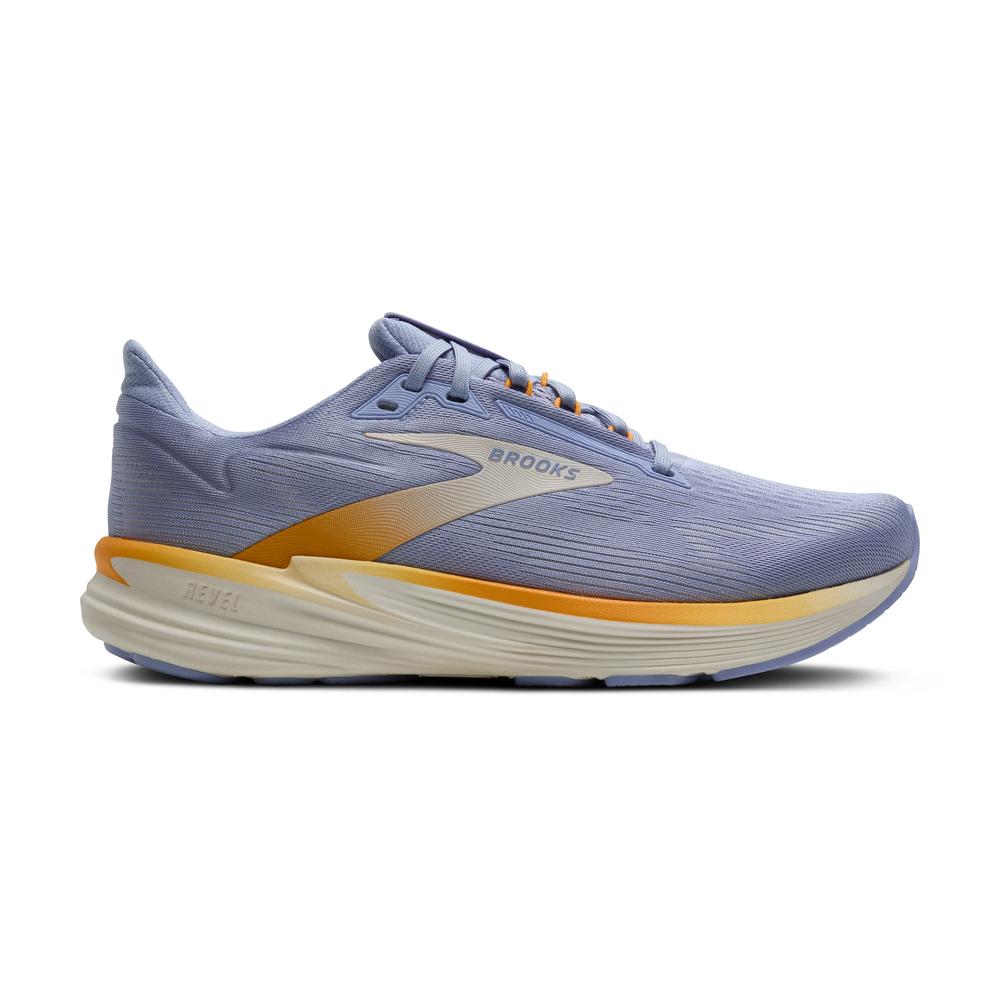 Brooks Revel 8 | Blue Heron/Orange/Coconut | Women's Everyday Running ...