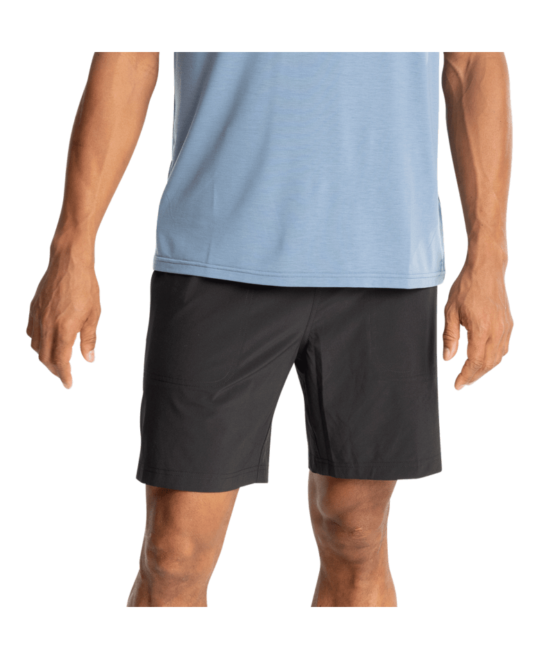 Free Fly Bamboo-Lined Active Breeze Short 7" | Black | Men's Activewear ...