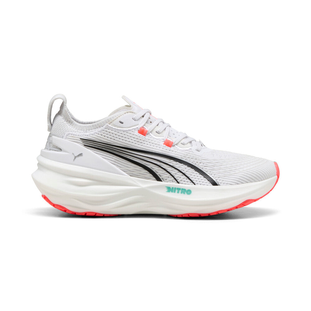 PUMA ForeverRUN Nitro 2 | Puma White/Aquatic | Women's Stability ...