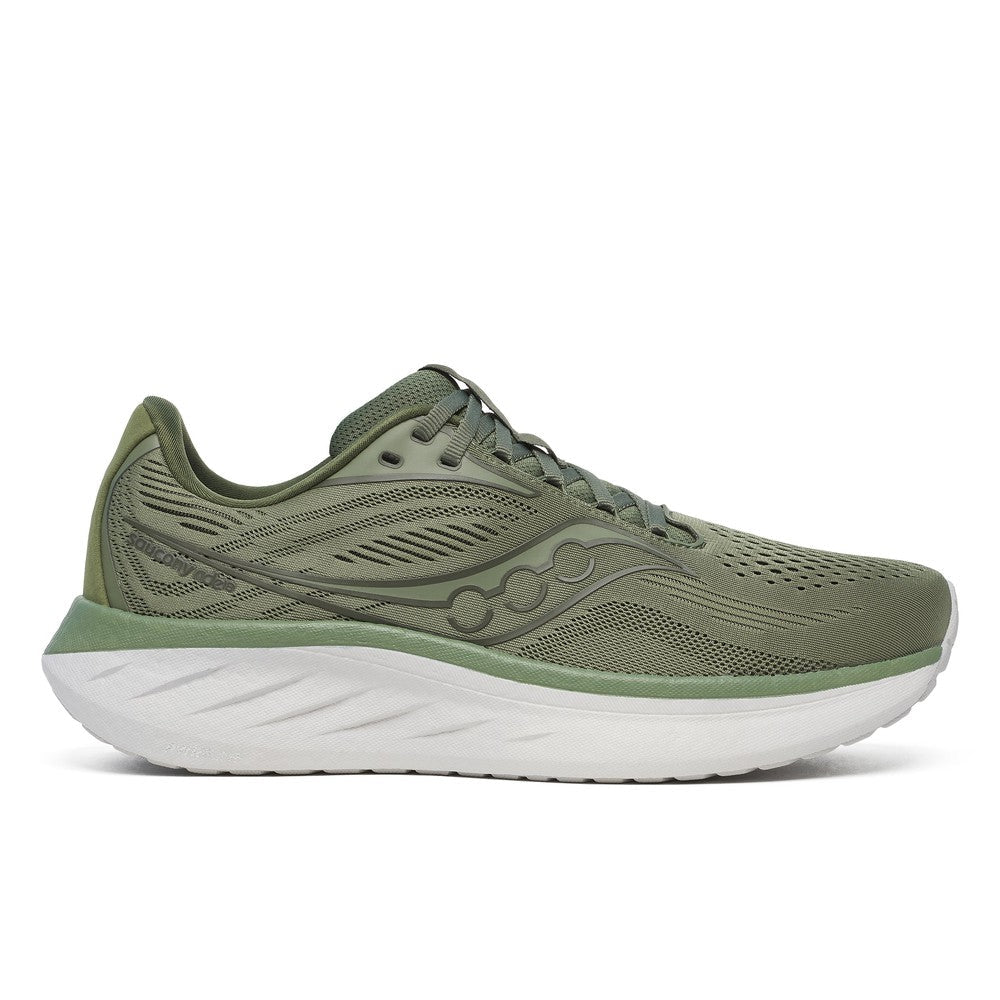 Saucony Ride 18 | Olivine | Men's Neutral Running Shoes – Athletic Annex