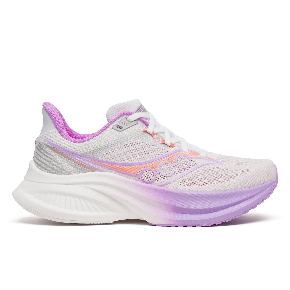 Saucony Endorphin Speed 5 | White/Crocus | Women's Lightweight ...